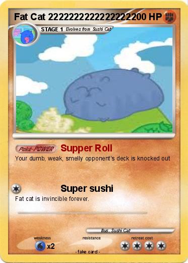 Pokémon Fat Cat 2222222222222222 2222222222222222 - Supper Roll - My ...