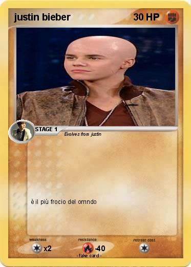 Pokémon justin bieber 1863 1863 - My Pokemon Card