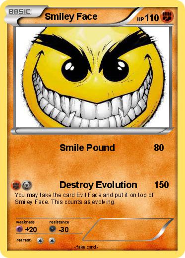 Pokémon Smiley Face 101 101 - Smile Pound - My Pokemon Card