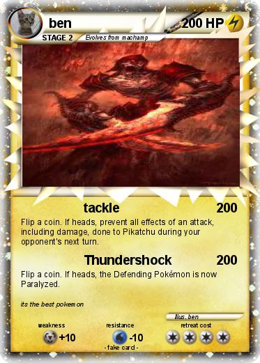 Pokémon ben 1271 1271 - tackle - My Pokemon Card