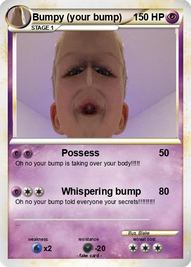 Pokémon Bumpy your bump - Possess - My Pokemon Card