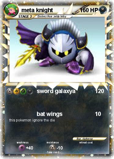 Pokémon meta knight 781 781 - sword galaxya - My Pokemon Card