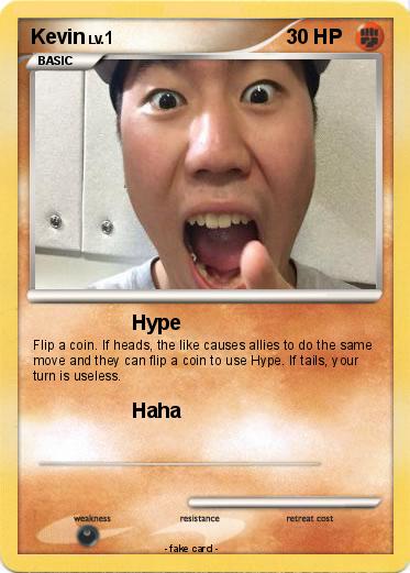 Pokémon Kevin 1233 1233 - Hype - My Pokemon Card
