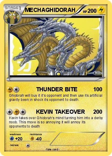 Pokémon MECHAGHIDORAH - THUNDER BITE - My Pokemon Card