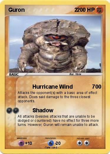 Pokémon Guron 2 2 - Hurricane Wind 700 - My Pokemon Card
