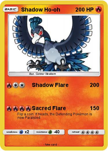 Pokémon Shadow Ho oh 102 102 - Shadow Flare - My Pokemon Card