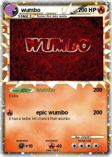 Pokémon wumbo 16 16 - wumbo - My Pokemon Card