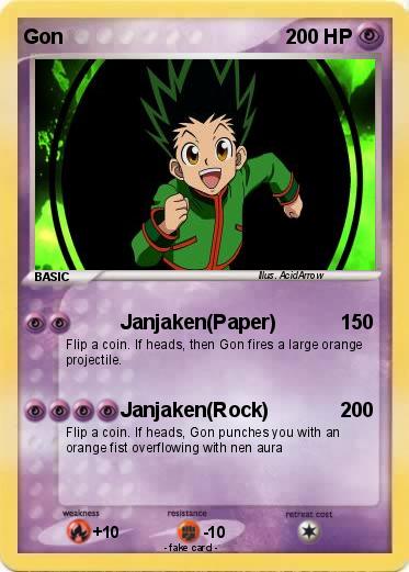 Pokémon Gon 99 99 - Janjaken(Paper) - My Pokemon Card
