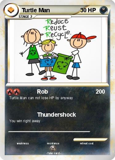 Pokémon Turtle Man 20 20 - Rob - My Pokemon Card