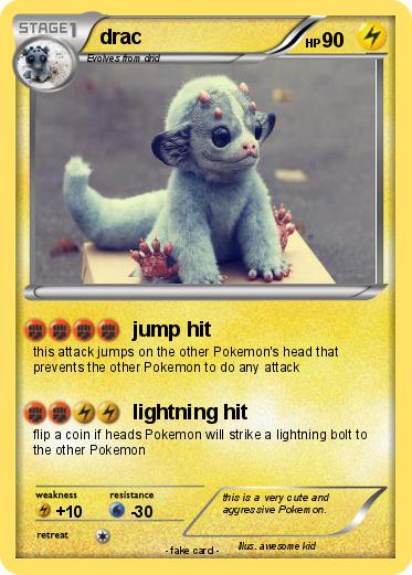 Pokémon drac 40 40 - jump hit - My Pokemon Card