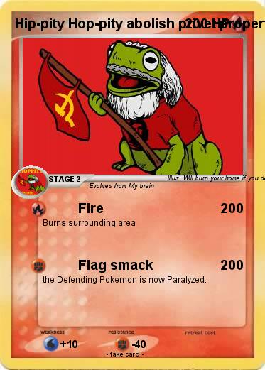 Pokémon Hip pity Hop pity abolish privet - Fire - My Pokemon Card