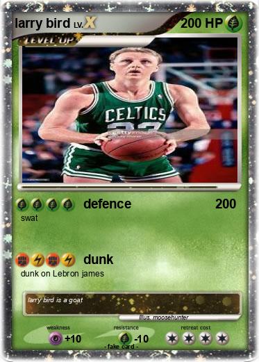 Pokémon larry bird 17 17 - defence - My Pokemon Card