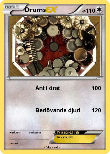 Pokémon Drums 7 7 - Ånt i örat - My Pokemon Card