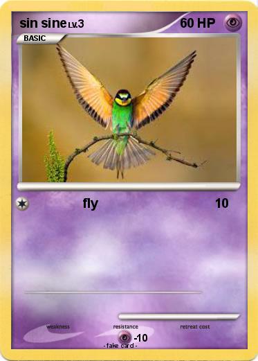 Pokémon sin sine - fly - My Pokemon Card