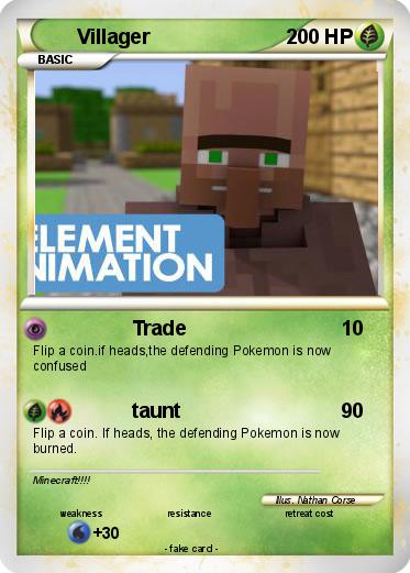 Pokémon Villager 274 274 - Trade - My Pokemon Card