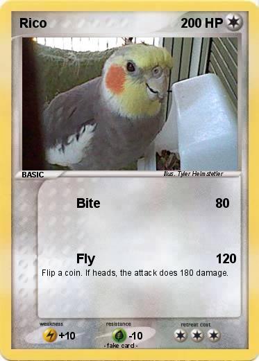 Pokémon Rico 74 74 - Bite - My Pokemon Card