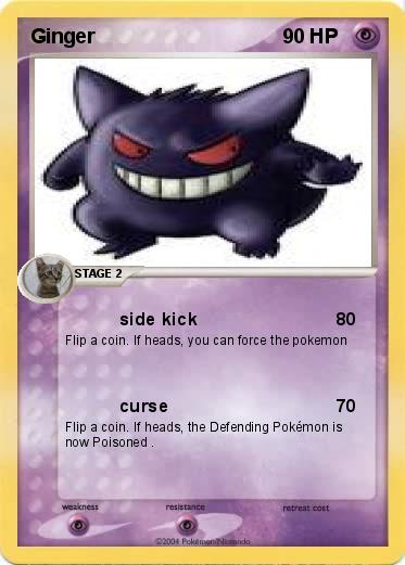 Pokémon Ginger 3 3 - side kick - My Pokemon Card