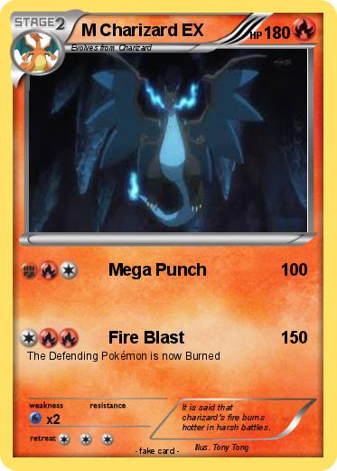 Pokémon M Charizard EX 3 3 - Mega Punch - My Pokemon Card