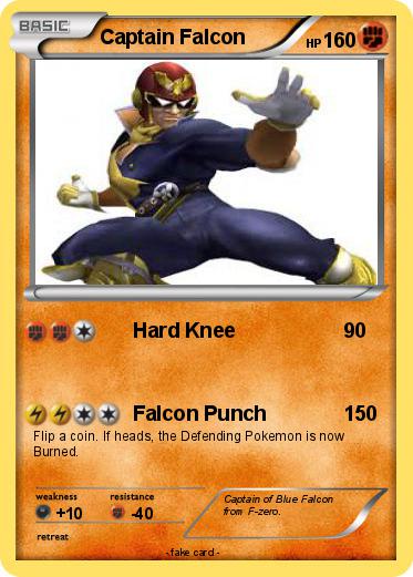 Pokémon Captain Falcon 318 318 - Hard Knee - My Pokemon Card