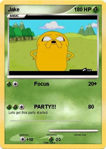 Pokémon Jake 165 165 - Focus - My Pokemon Card