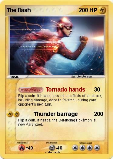 Pokémon The flash 316 316 - Tornado hands - My Pokemon Card