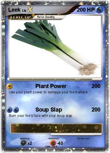 Pokémon Leek 4 4 - Plant Power - My Pokemon Card