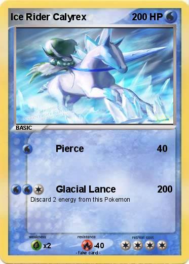 Pokémon Ice Rider Calyrex 2 2 - Pierce - My Pokemon Card
