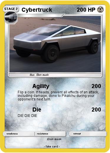 Pokémon Cybertruck 3 3 - Agility - My Pokemon Card