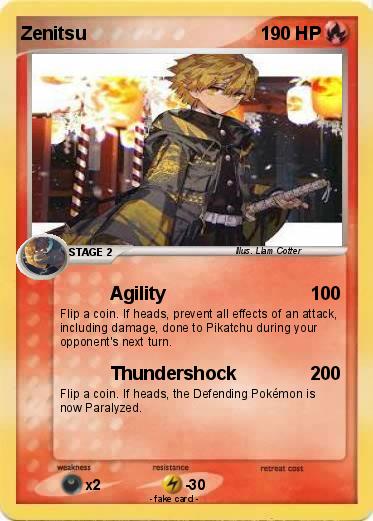 Pokémon Zenitsu 46 46 - Agility - My Pokemon Card