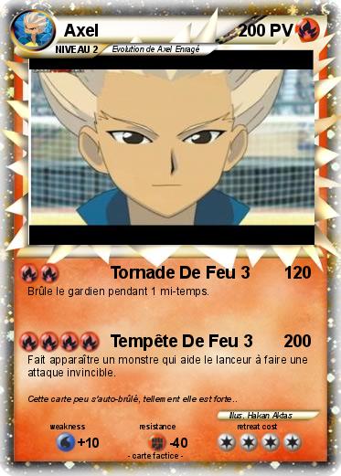 Pokémon Axel 801 801 - Tornade De Feu 3 - Ma carte Pokémon