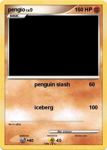 Pokémon pengio 2 2 - penguin slash - My Pokemon Card