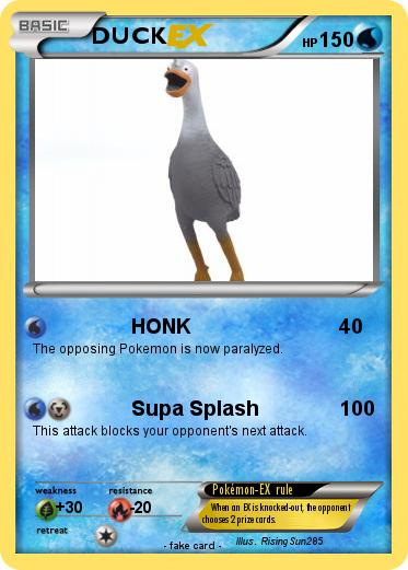 Pokémon DUCK 482 482 - HONK - My Pokemon Card