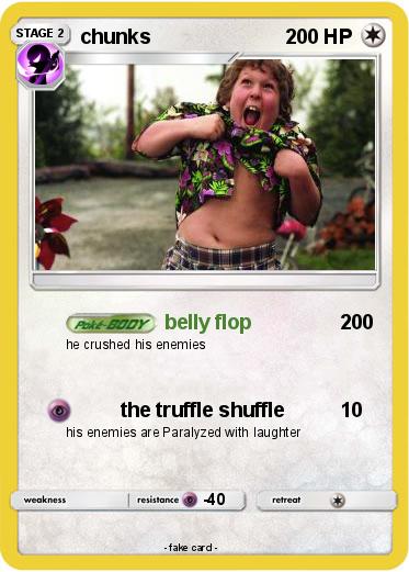 Pokémon chunks 3 3 - belly flop - My Pokemon Card