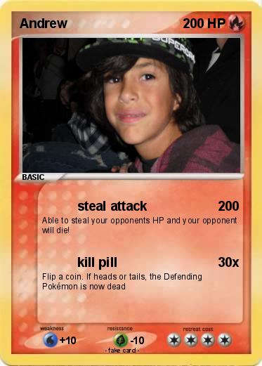 Pokémon Andrew 435 435 - steal attack - My Pokemon Card