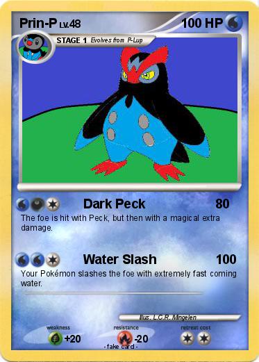 Pokémon Prin P - Dark Peck - My Pokemon Card