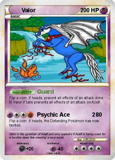 Pokémon Valor - Guard - My Pokemon Card