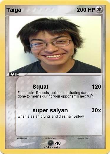 Pokémon Taiga 20 20 - Squat - My Pokemon Card
