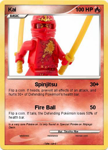 Pokémon Kai 870 870 - Spinjitsu - My Pokemon Card