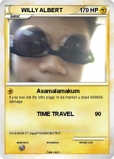 Pokémon WILLY ALBERT - Asamalamakum - My Pokemon Card