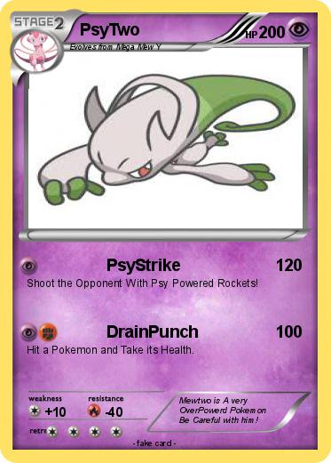 Pokémon PsyTwo 1 1 - PsyStrike - My Pokemon Card