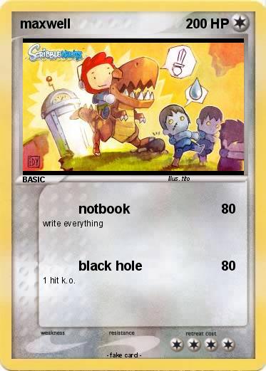 Pokémon maxwell 43 43 - notbook - My Pokemon Card