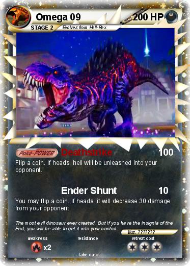 Pokémon Omega 09 1 1 - Deathstrike - My Pokemon Card