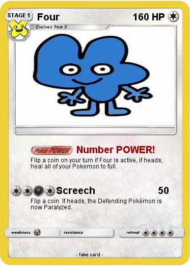 Pokémon Four 199 199 - Number POWER! - My Pokemon Card
