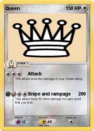 Pokémon Queen 697 697 - Attack - My Pokemon Card