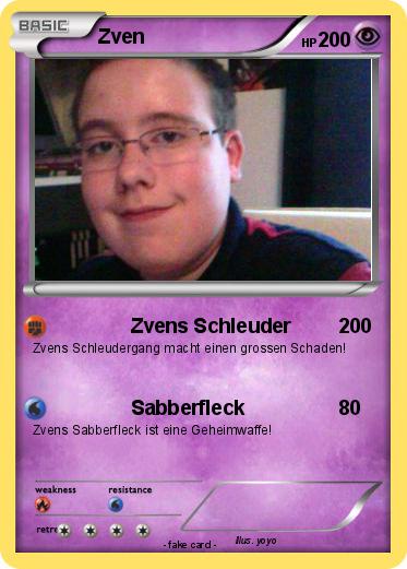 Pokémon Zven - Zvens Schleuder - My Pokemon Card