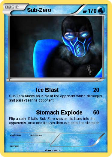 Pokémon Sub Zero 289 289 - Ice Blast - My Pokemon Card