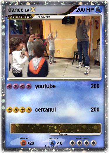 Pokémon dance 83 83 - youtube - My Pokemon Card