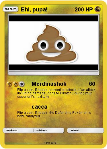 Pokémon Ehi pupa - Merdinashok - My Pokemon Card
