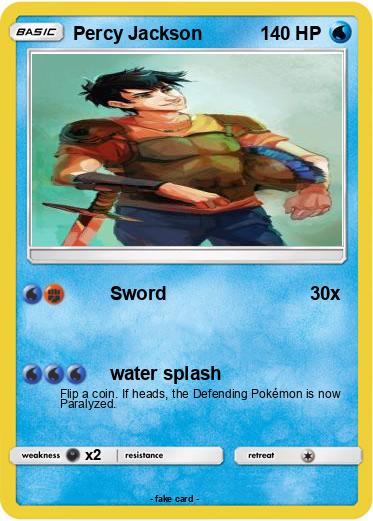 Pokémon Percy Jackson 663 663 - Sword - My Pokemon Card