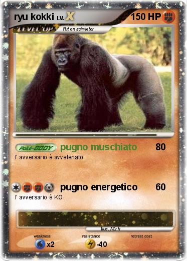 Pokémon ryu kokki 1 1 - pugno muschiato - My Pokemon Card